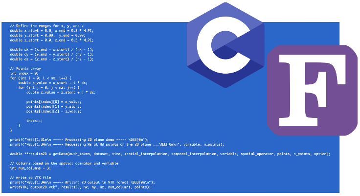C & Fortran Local - JHTDB